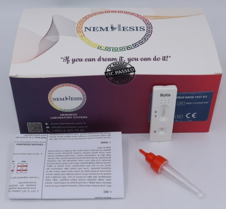 NEMI ROTAVIRUS RAPID TEST KIT - NemHesis Laboratuvar Sistemleri