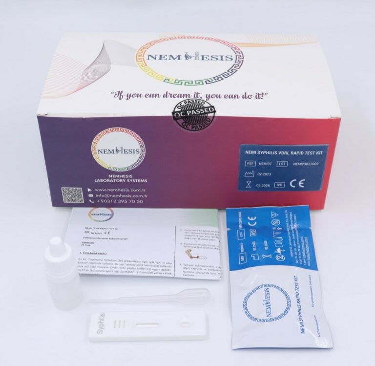 NEMI ANTI-TP RAPID TEST KIT - NemHesis Laboratuvar Sistemleri