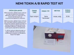 NEMI TOXIN A/B RAPID TEST KIT - NemHesis Laboratuvar Sistemleri